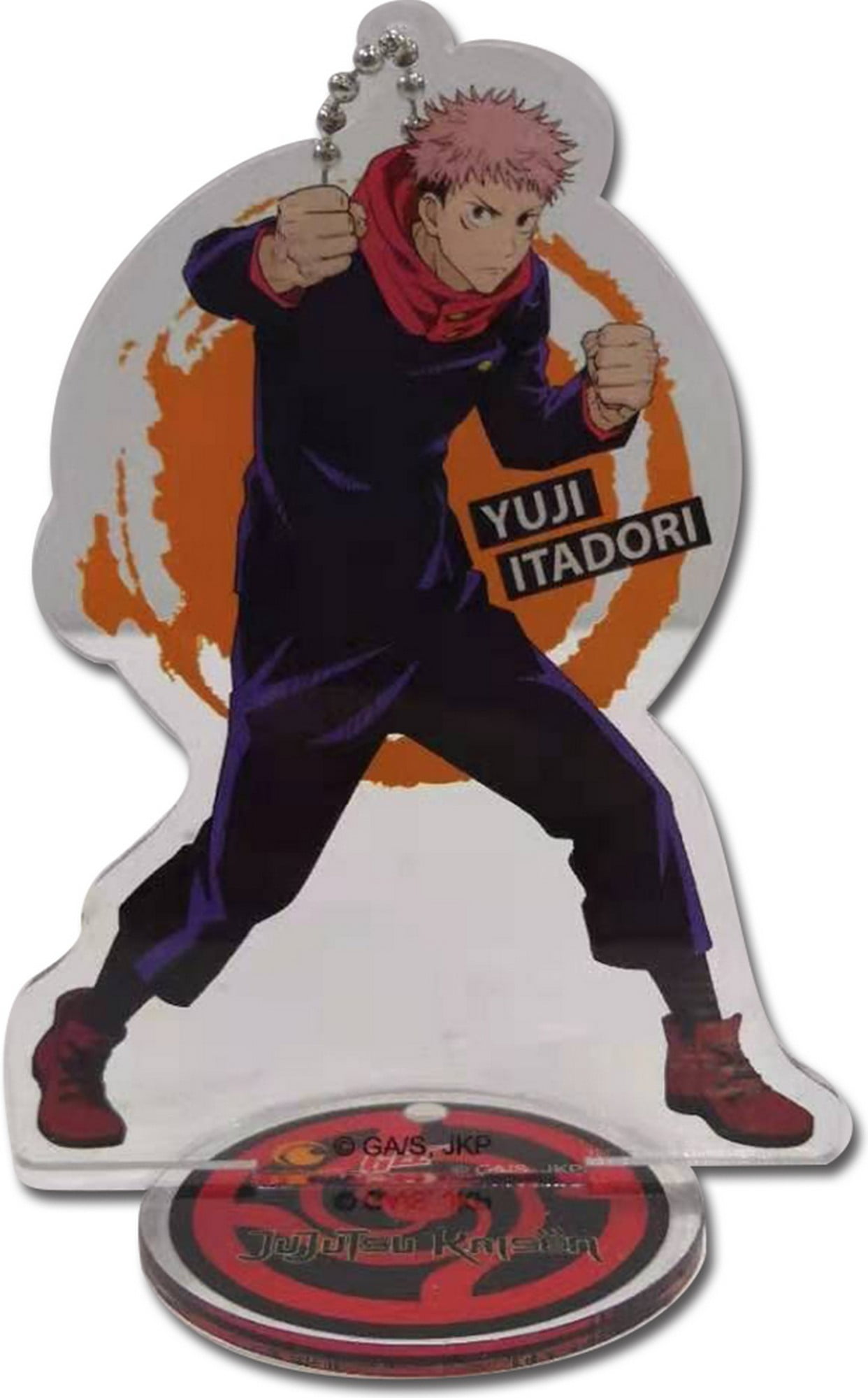 Key Chain - Jujutsu Kaisen- Yuji Acrylic Keychain - Walmart.com
