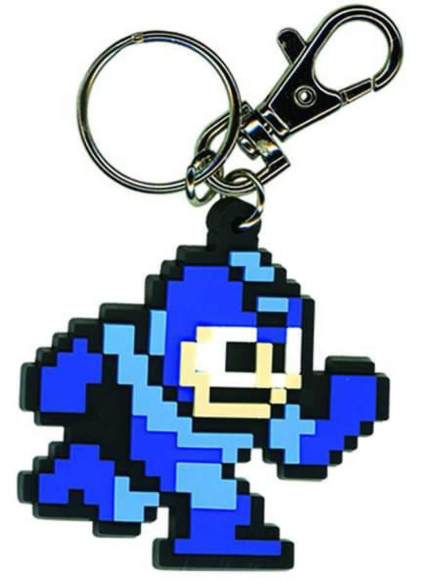 Key Chain - - New X Mega-man Running PVC Anime Licensed ge5076 ...
