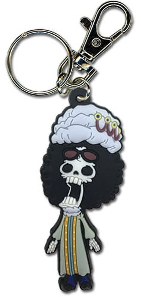 One Piece- Brook PVC Keychain 2.5" - Walmart.com