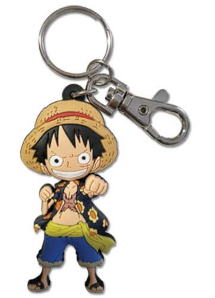 Key Chain - One Piece - Luffy PVC New ge48169 - Walmart.com
