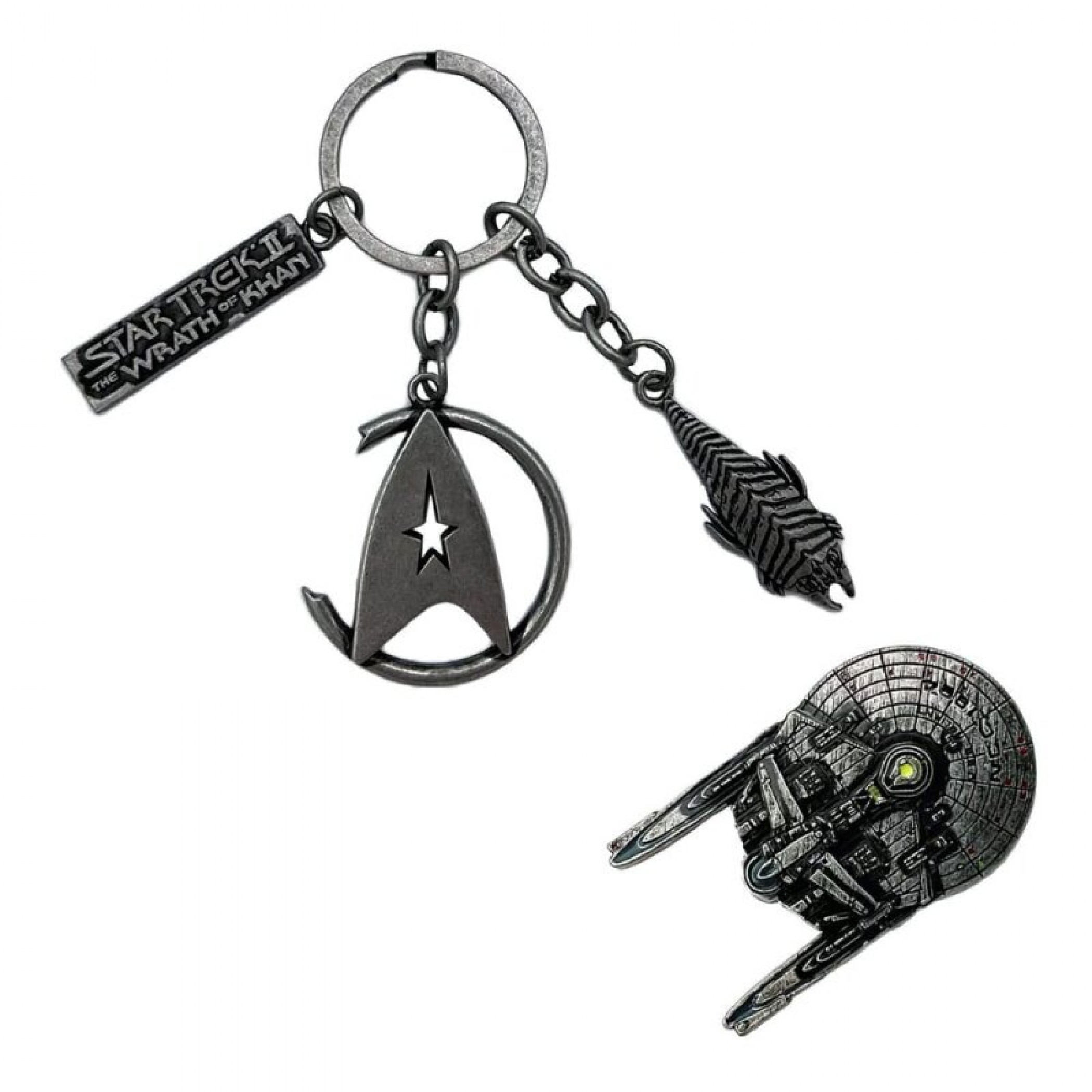 Key Chain - Star Trek II: Wrath of Khan CHS Keychain and Pin Set ...