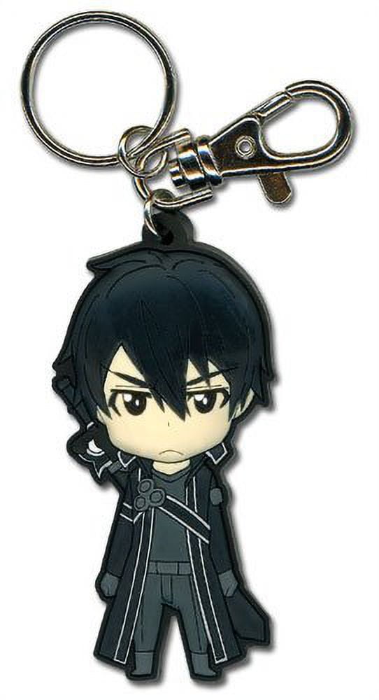 Key Chain - Sword Art Online - New Chibi Kirito Angry Anime Licensed ...