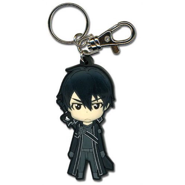 Key Chain - Sword Art Online - New Chibi Kirito Angry Anime Licensed ...