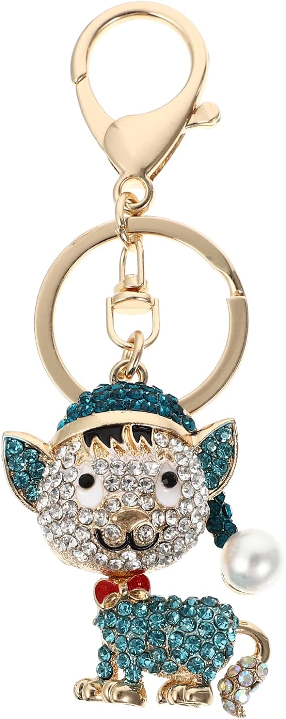 Key Chains for Car Keys, Cute Keychains, Cute Dog Shape Metal Key Ring ...