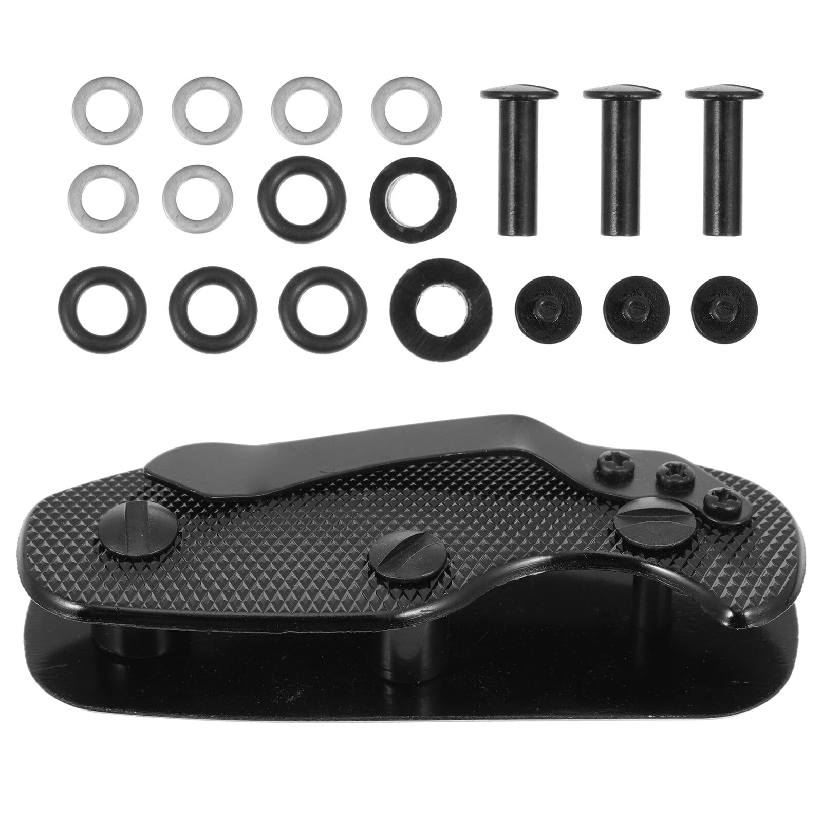 Black Key Organizer with Metal Hook for Keys Holding Made of Aluminium ...