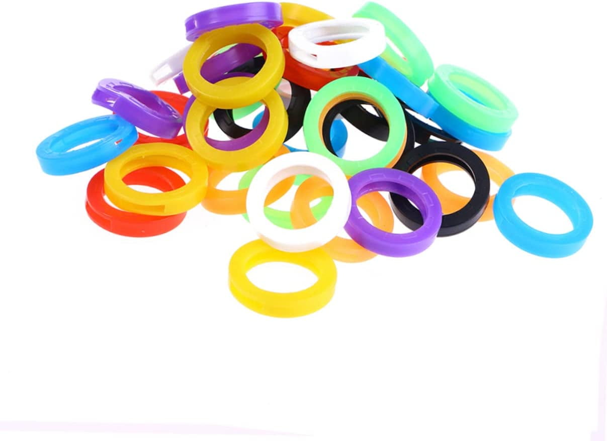 Key Color Covers Key Color Covers 12pcs Custom Labels Car Plastic Tags ...