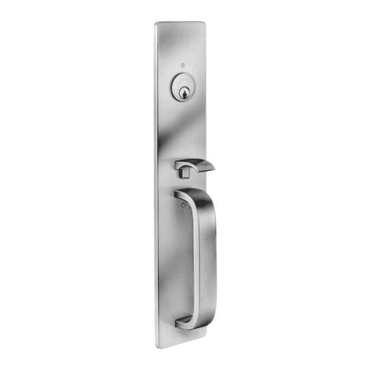 Key Control Thumbpiece Pull Exit Trim with A Pull Satin Stainless Steel ...