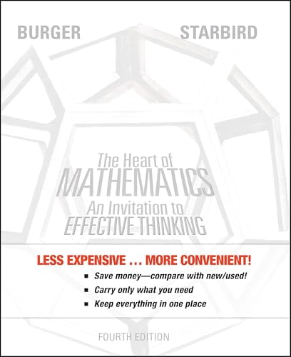 Pre-Owned The Heart of Mathematics: An Invitation to Effective Thinking ...