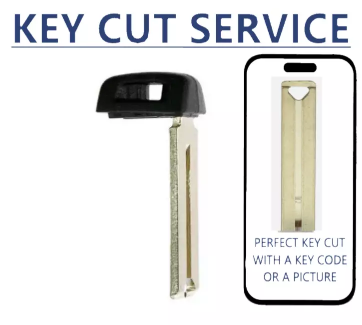 Key Cut Service 2012-2021 Toyota / Emergency Key Blade 80K / TOY51 ...