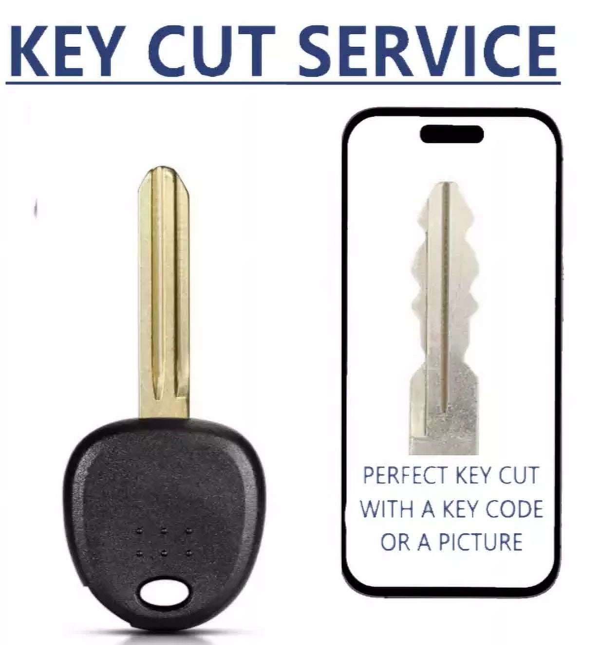 Key Cut Service + HY15-P Key For HYUNDAI Elantra Santa FE Sonata 2006 ...