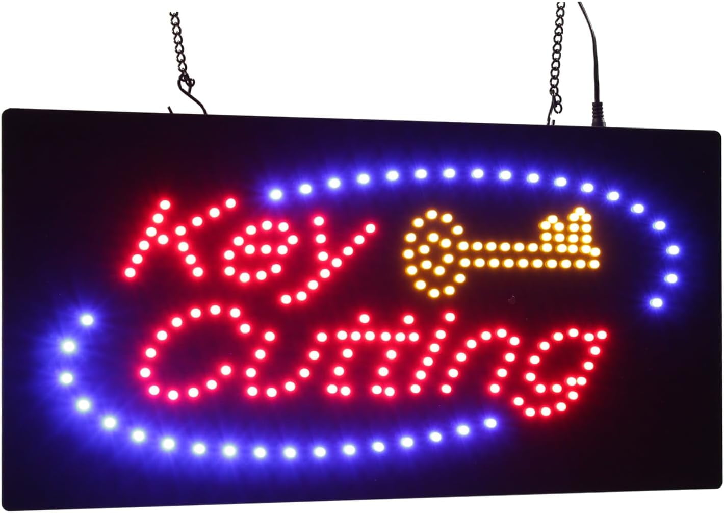 Key Cutting Sign, 19"x10", 48x24cm, TOPKING, LED, Neon, Florescent ...