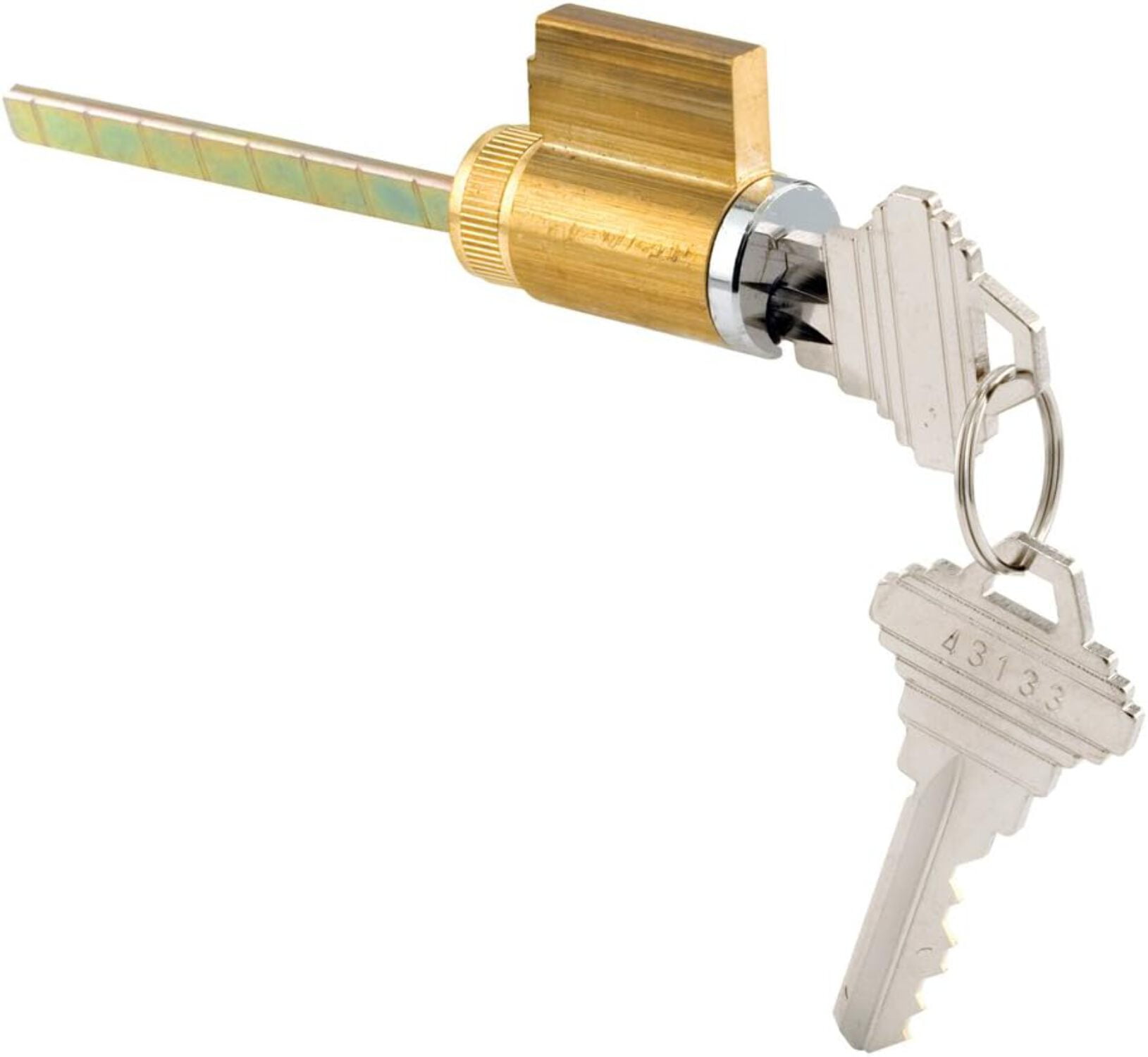 Key Cylinder Lock Set with Keys - Fix and Replace Sliding Patio Glass ...