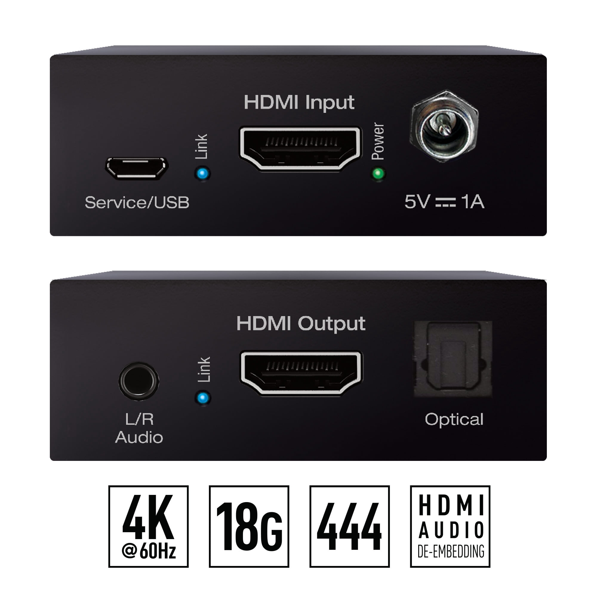 Key Digital 4K HDMI Connectivity Fixer with Audio De-Embedding and Down ...