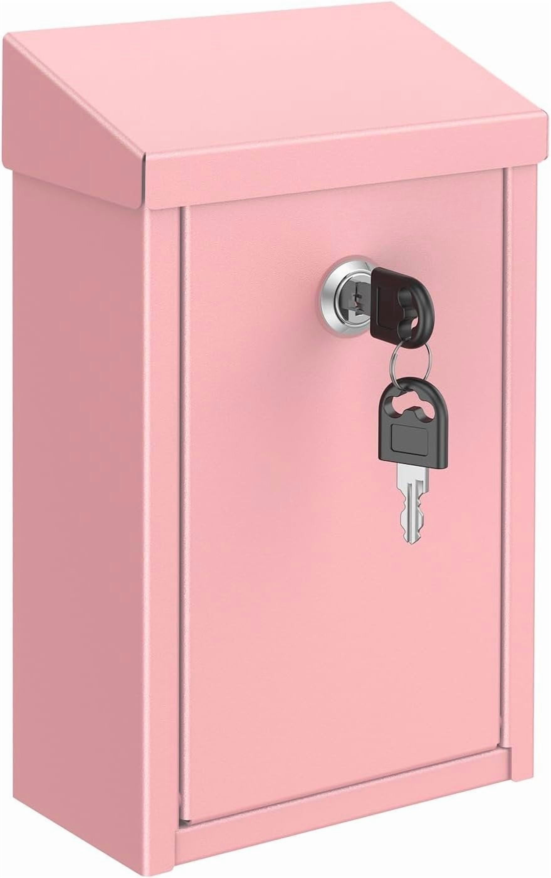 Key Drop Box for Outside, Safe Suggestion Box with Key Lock, Collection ...