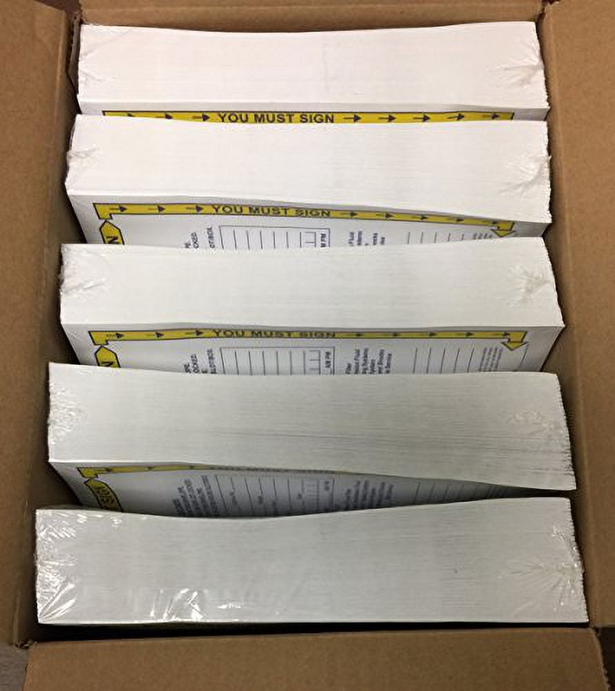 Key Drop Off Envelope - EBNO-1-Y - 500 Qty. (W1) - Walmart.com