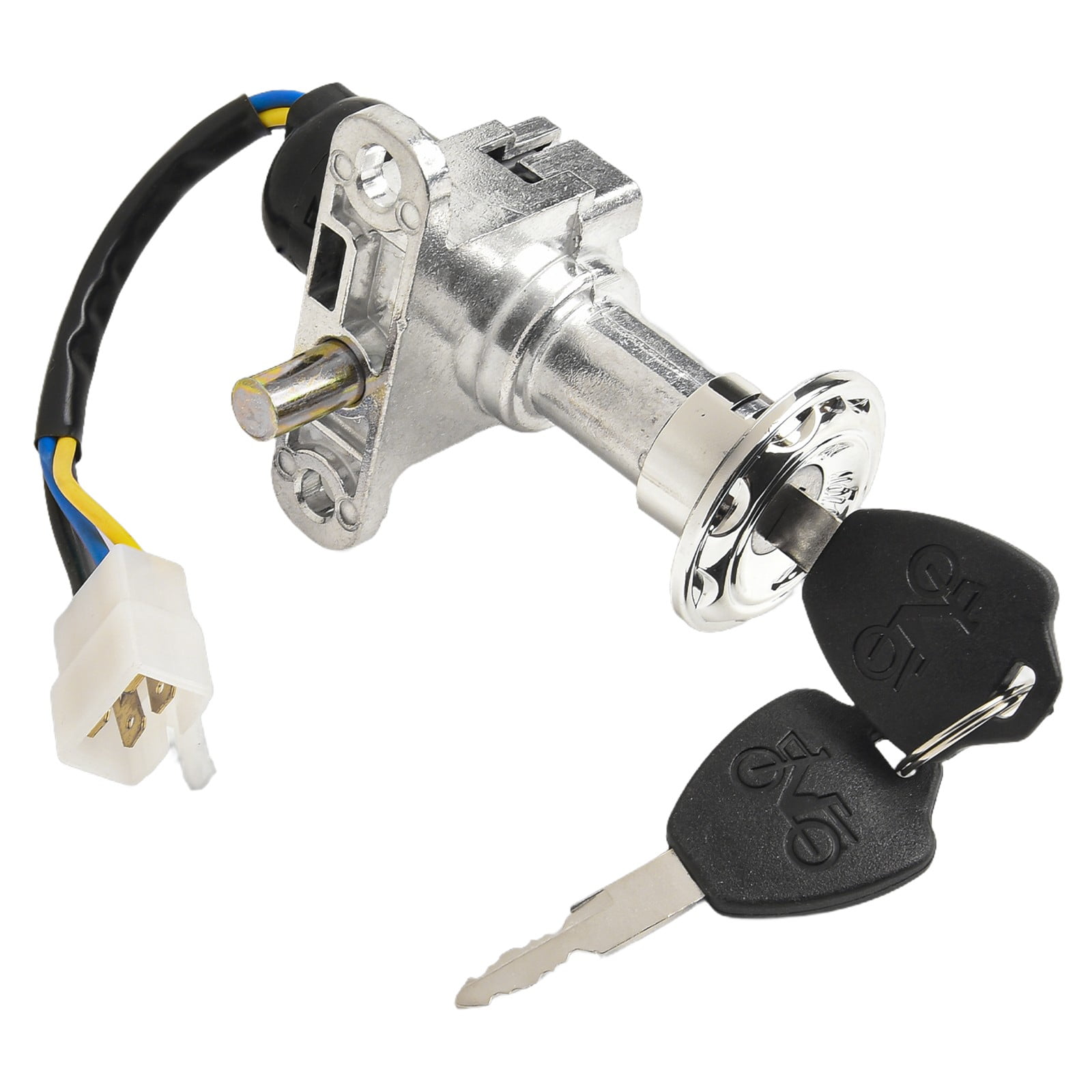 Key ebike Switch 2/4 Wire Position For Electric Scooter E-Bike Lock+Key ...