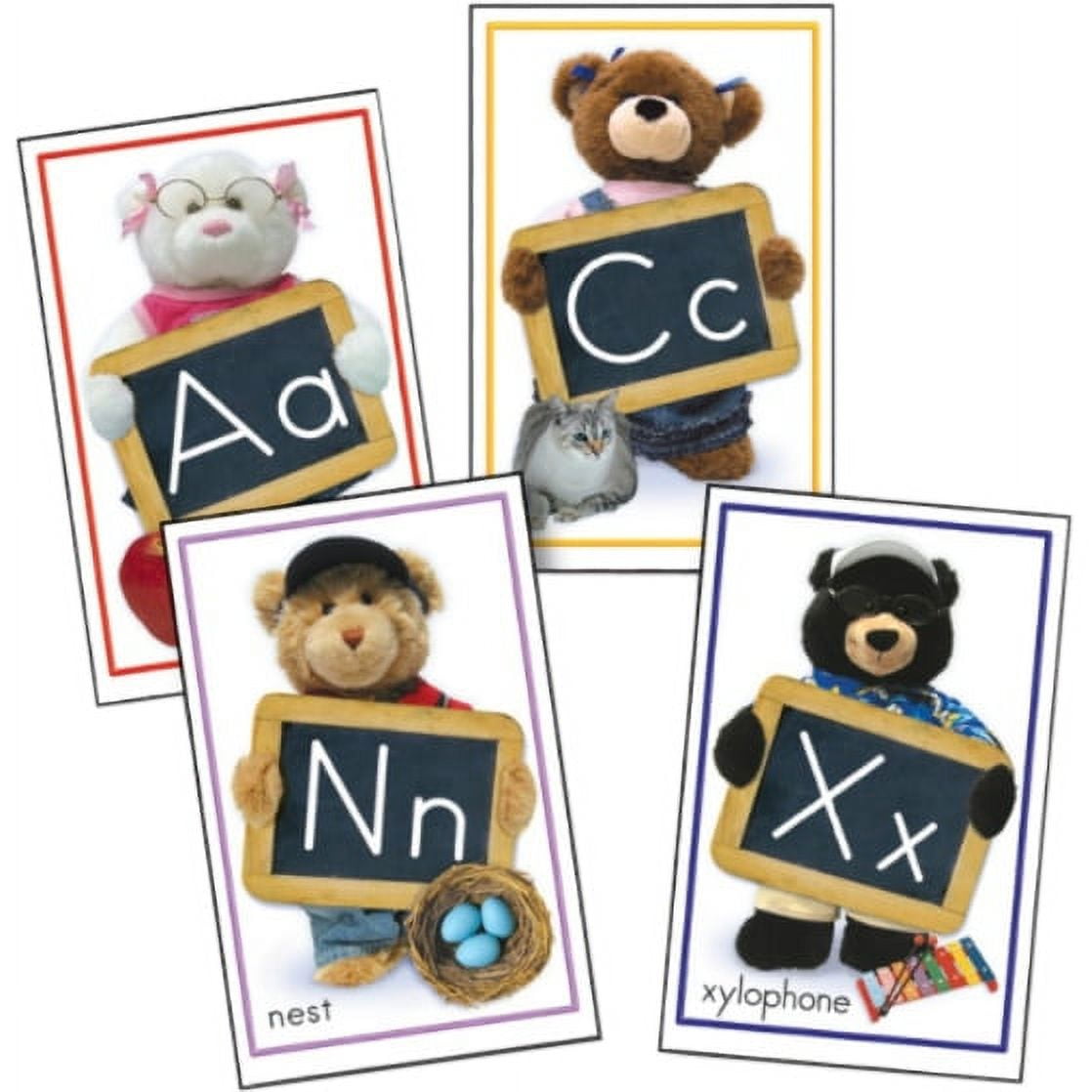 Key Education Alphabet Bears Learning Cards - Walmart.com
