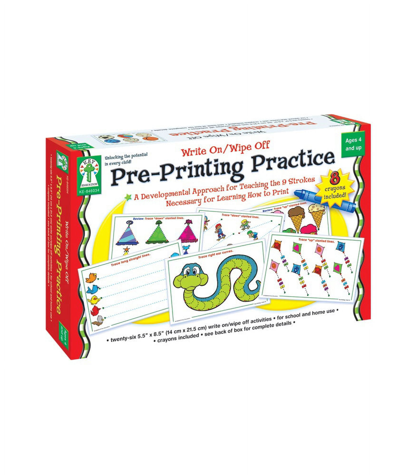 Key Education – Pre-Printing Practice, Grades PK - 1 - Walmart.com