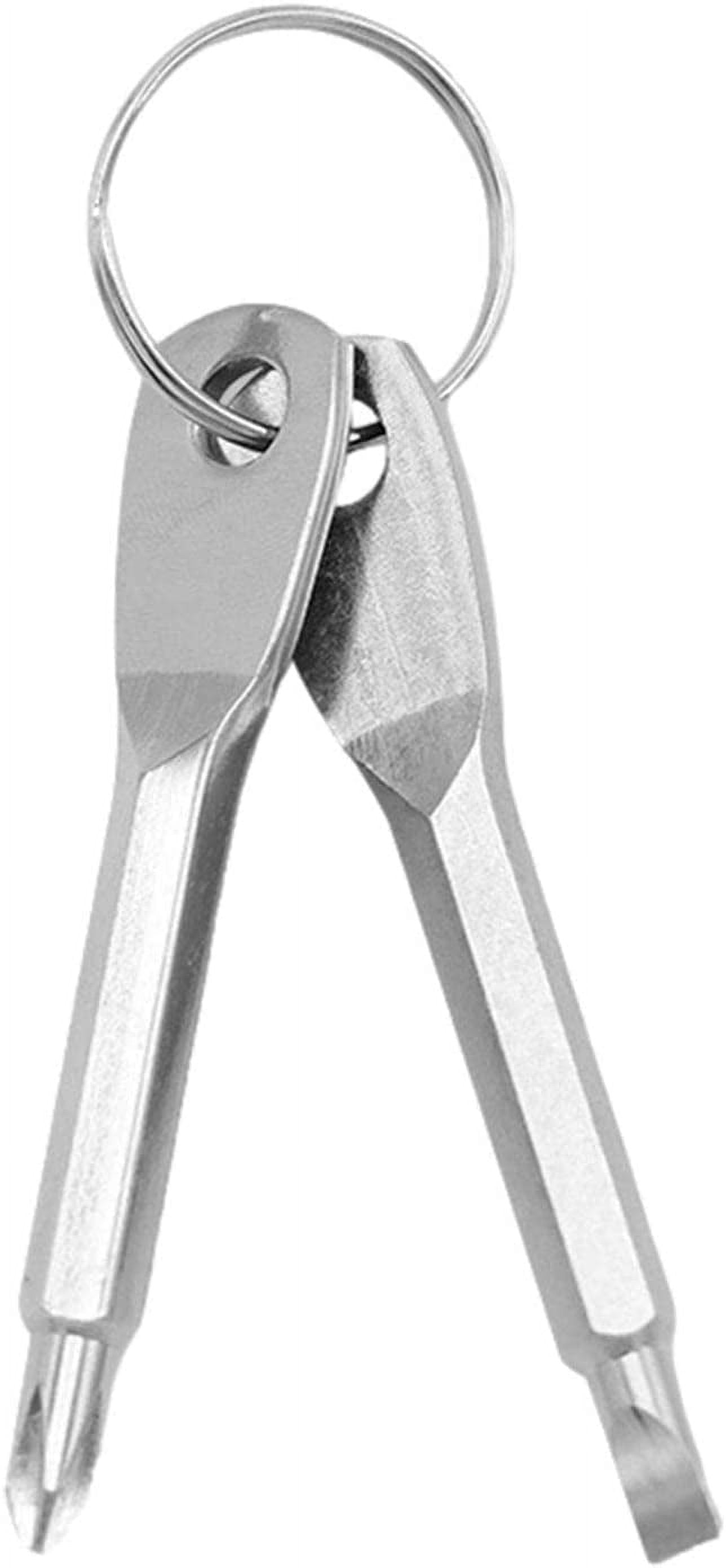 Key Flat Head Screwdriver, Mini Screwdriver Set, Multifunction Screwdriver, Portable Key Shape ...