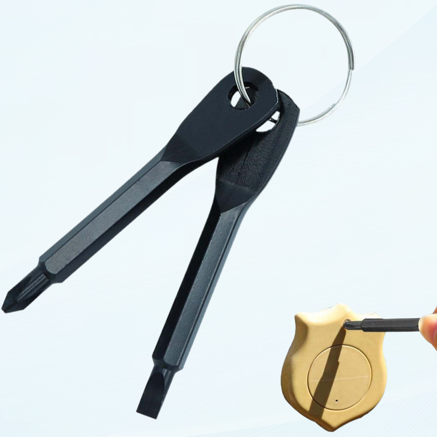 Key Flat Head Screwdriver | Travel Screwdriver | Stainless Steel ...