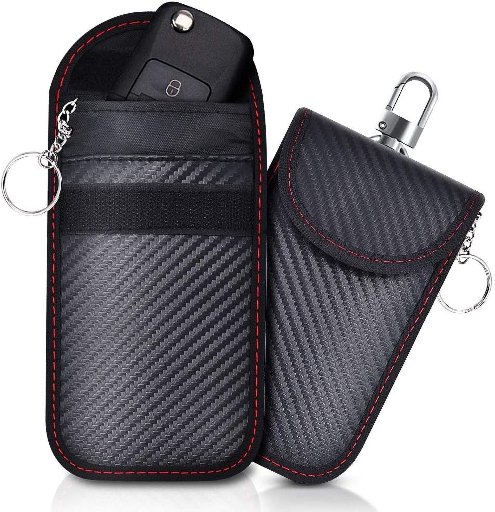 Key Fob Cage, Shielding Fabric Faraday Pouch, Advanced Rfid Technology ...