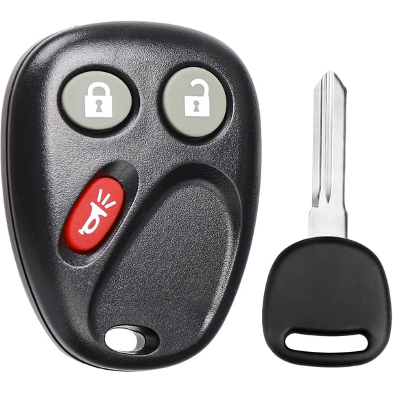 Key Fob, Car Keyless Entry Remote with Ignition Key Fits for 2003-2006 ...