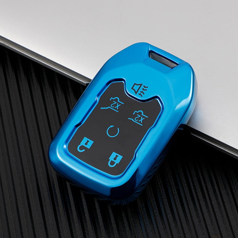 Key Fob Cover 6 Button Soft Tpu for Gmc for Sierra Key Fob Cover 4 ...