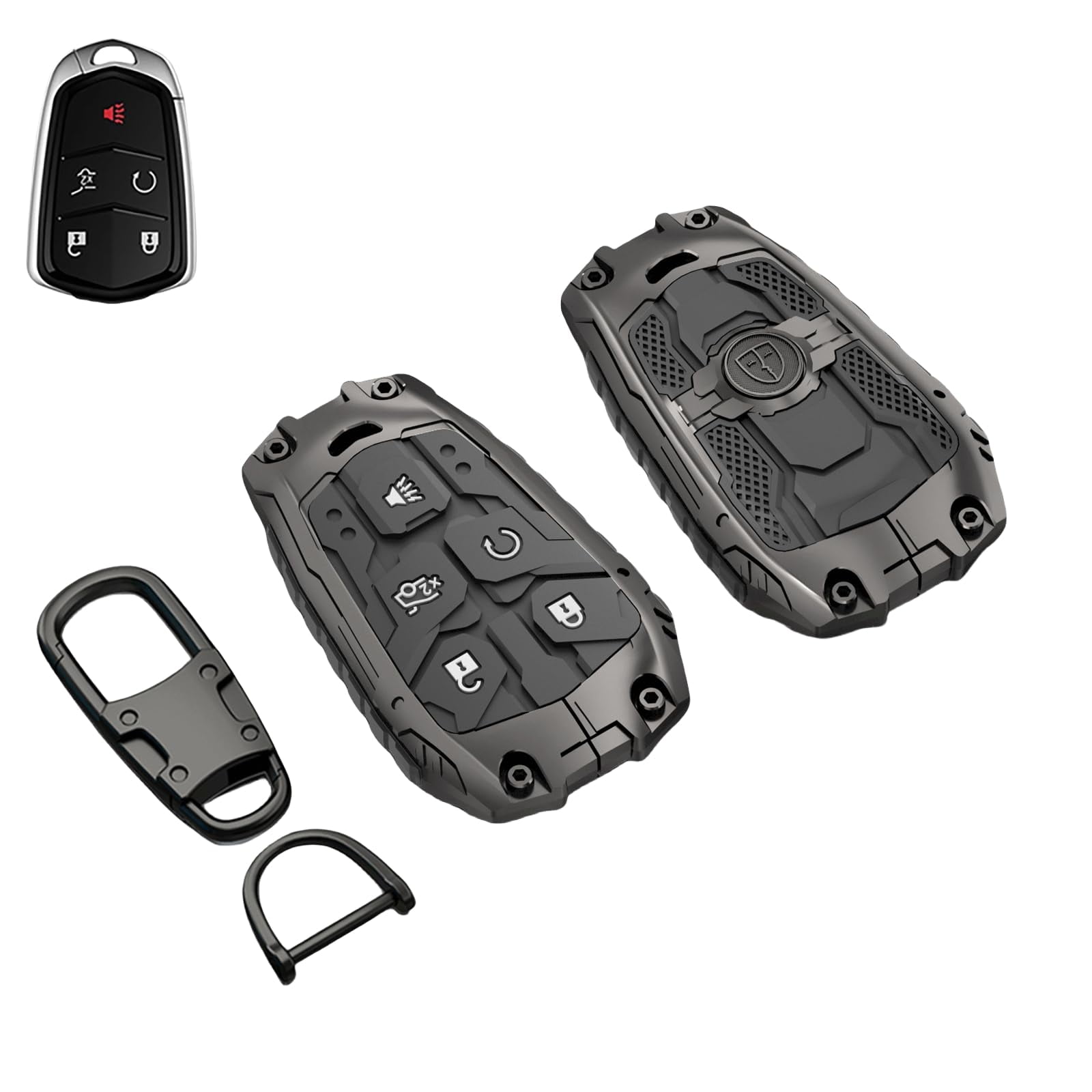 Key Fob Cover for Cadillac,Accessories,Key Fob Case, Keychain ...