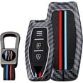 Key Fob Cover Compatible with Mitsubishi Outlander PHEV Pajero Sport ...