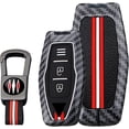 Key Fob Cover Compatible with Mitsubishi Outlander PHEV Pajero Sport ...