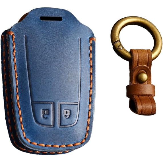 Key Fob Cover Compatible with Fit for Isuzu MU-X D-MAX Leather Keychain ...