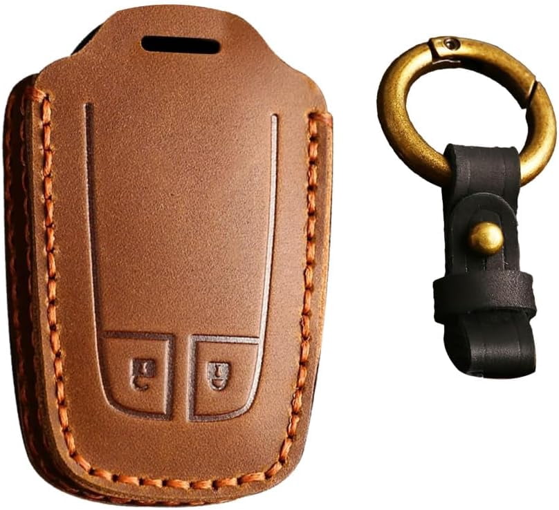 Key Fob Cover Compatible with Fit for Isuzu MU-X D-MAX Leather Keychain ...