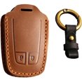 Key Fob Cover Compatible with Fit for Isuzu MU-X D-MAX Leather Keychain ...