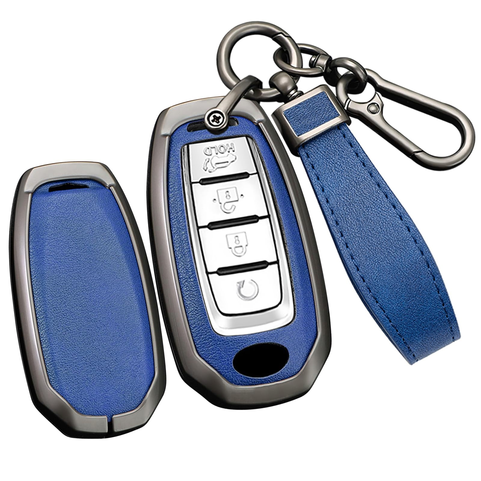 Key Fob Cover Fit For Infiniti Q50 Q60 2019-2022, QX50 2020-2021, QX55 ...