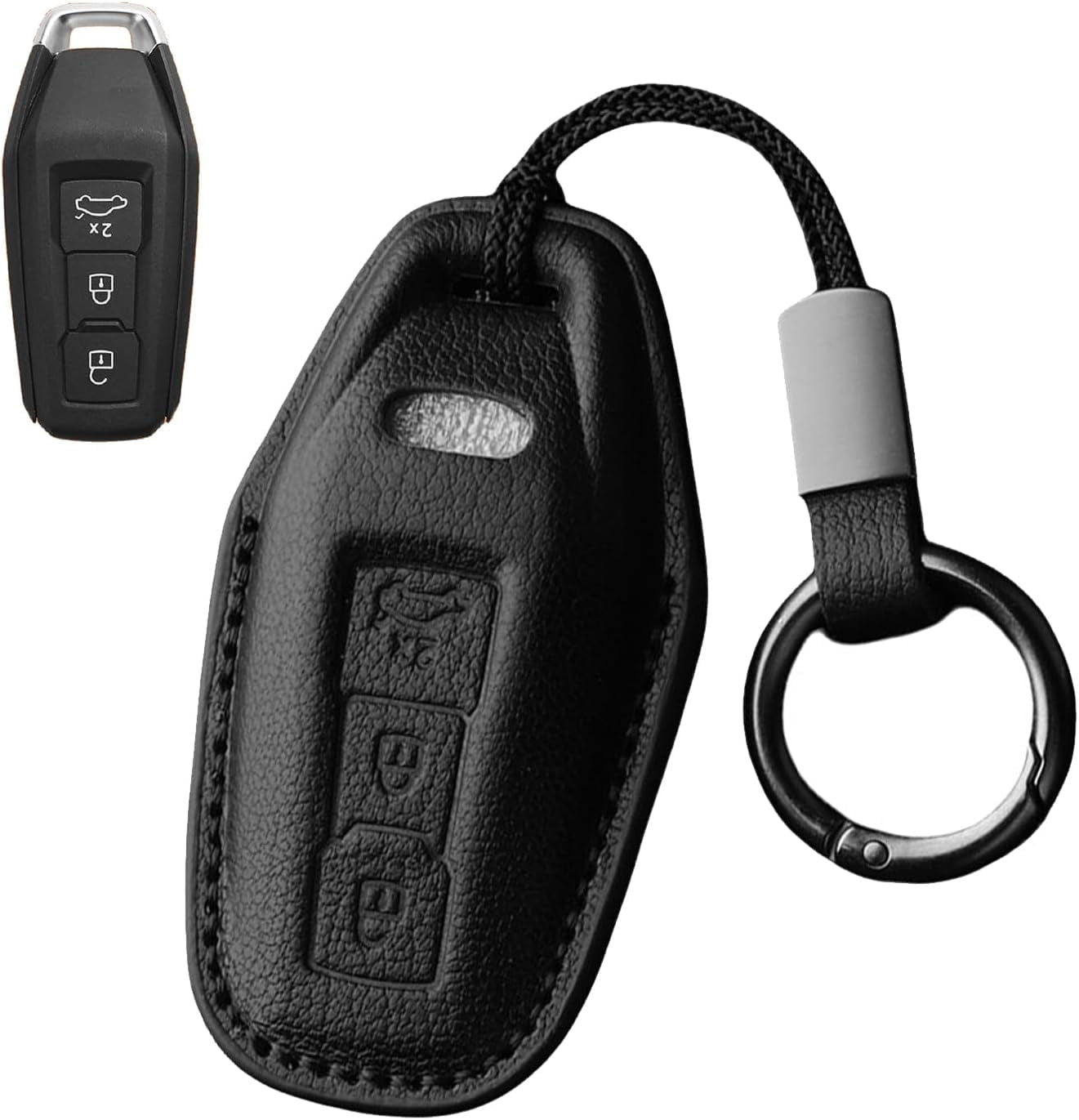 Key Fob Cover fit for 2025 Audi Real Leather Key Case Fit for Audi 2025 ...
