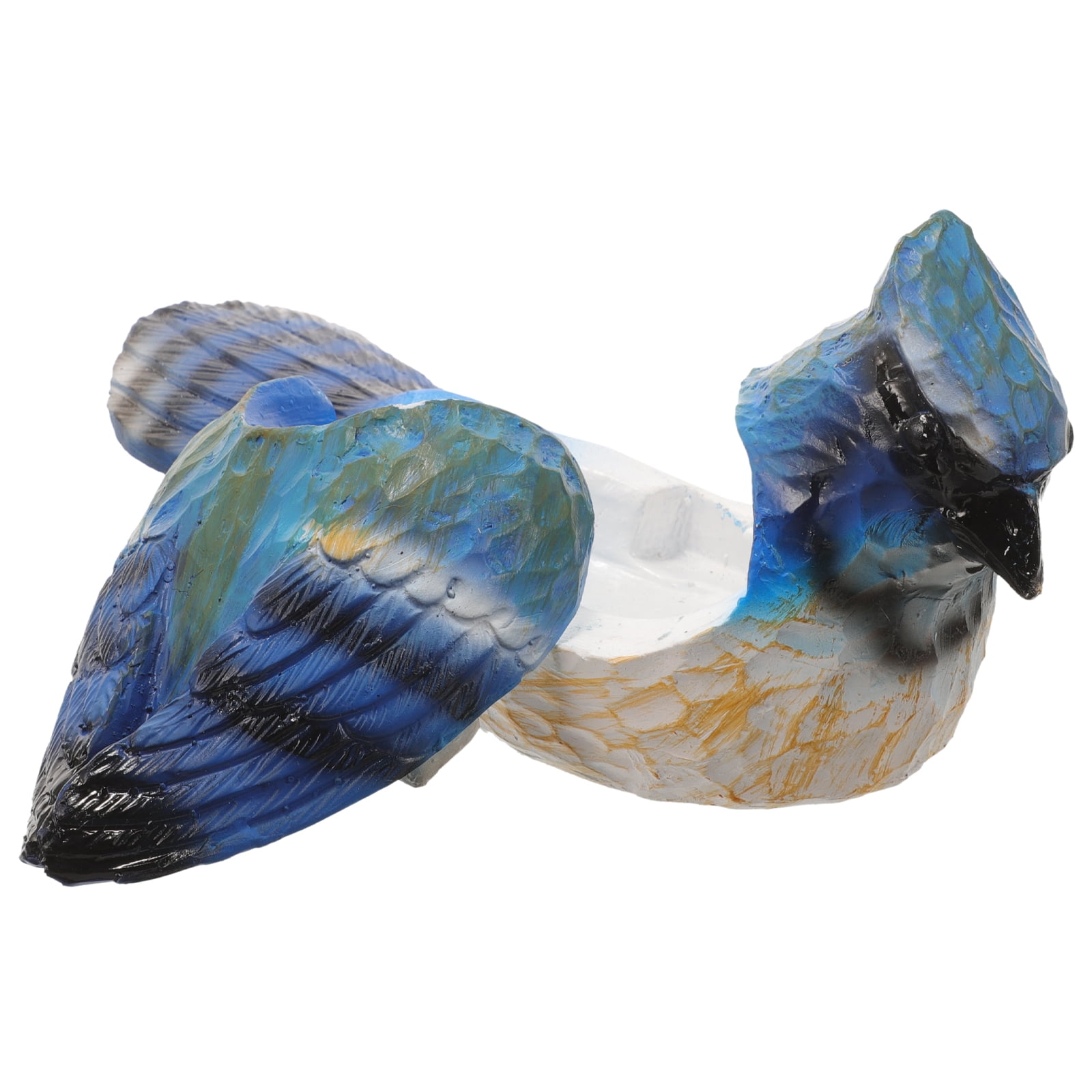 Raindrops Key Hiding Place For Outdoors Bird Garden Key Hider Box Blue ...