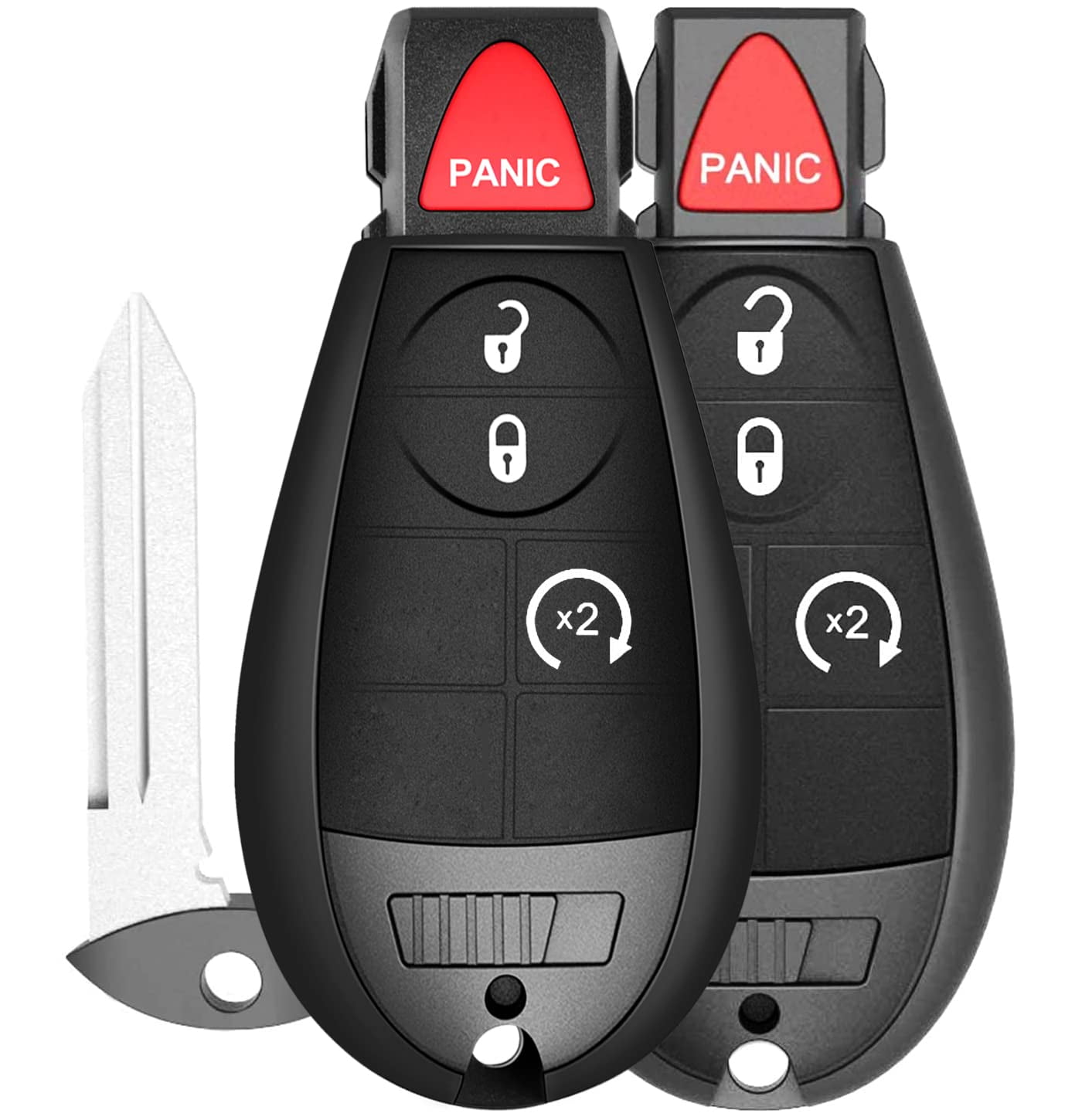 Key Fob FOBIK Replacement for Dodge Ram 1500 2500 3500 Truck Pickup ...