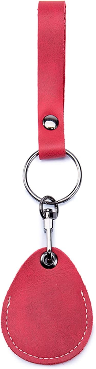 Key Fob Holder Access Card Holder Leather Key Chains,NFC Smart Tag ...