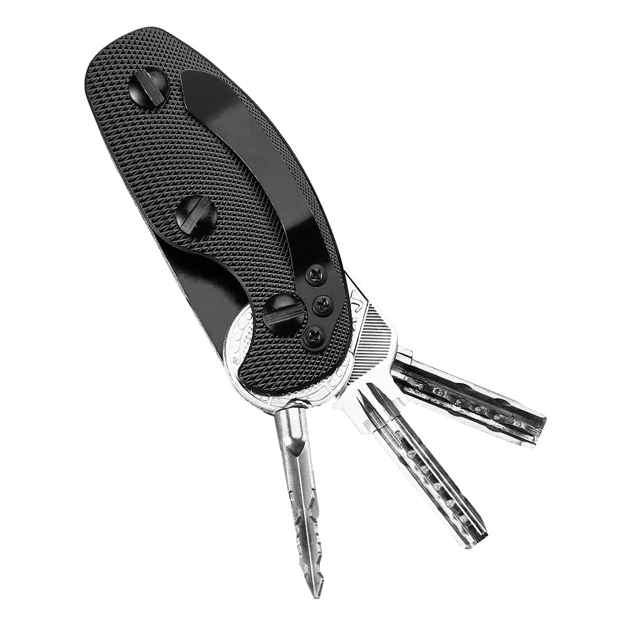 Key Fob Keychain Pocket Tool Aluminum Key Holder Outdoor Key Folder Key ...