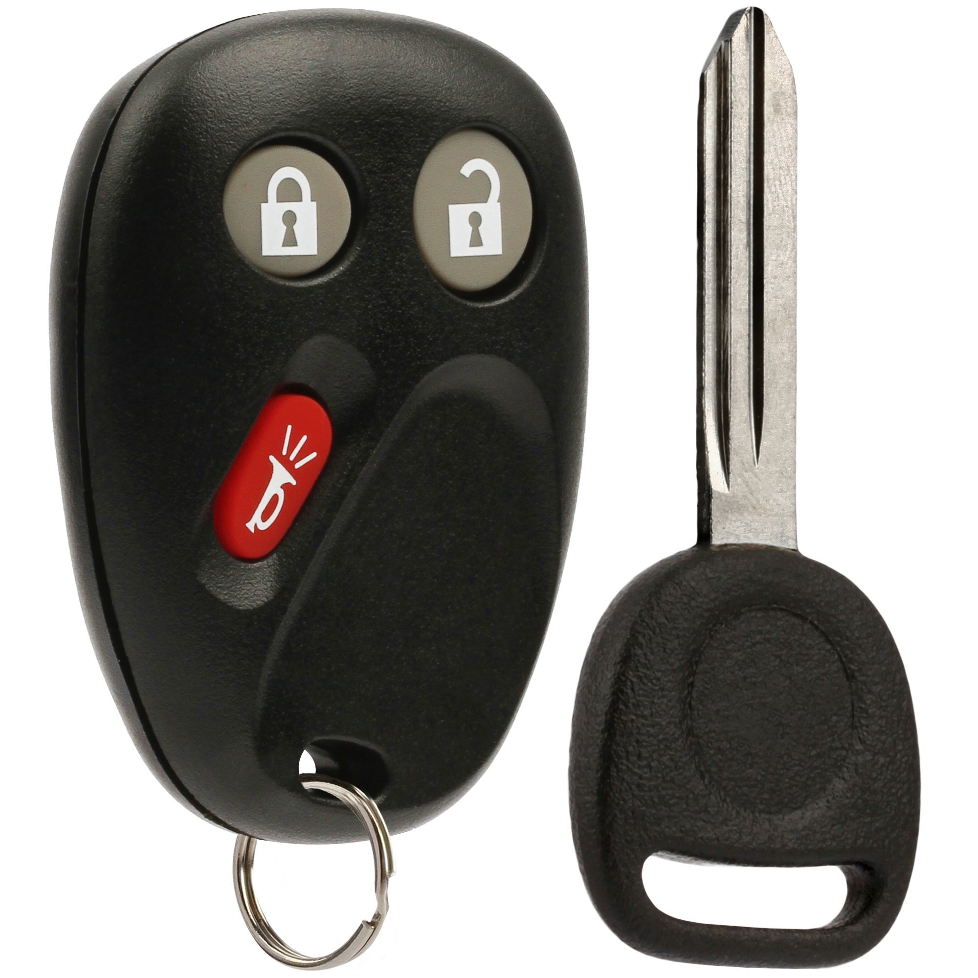 Key Fob Keyless Entry IFF17 Remote with Ignition Key fits 2003-2006 ...