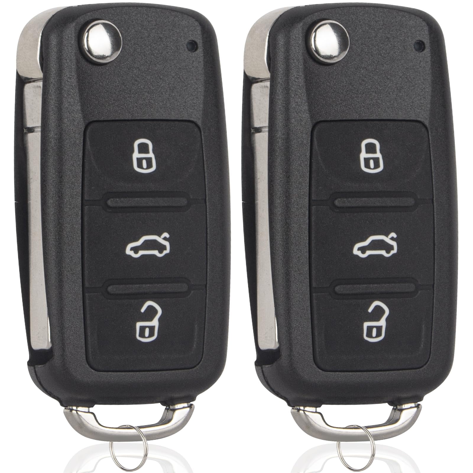 Key Fob Keyless Entry Remote Control Compatible with VW Beetle CC Eos ...