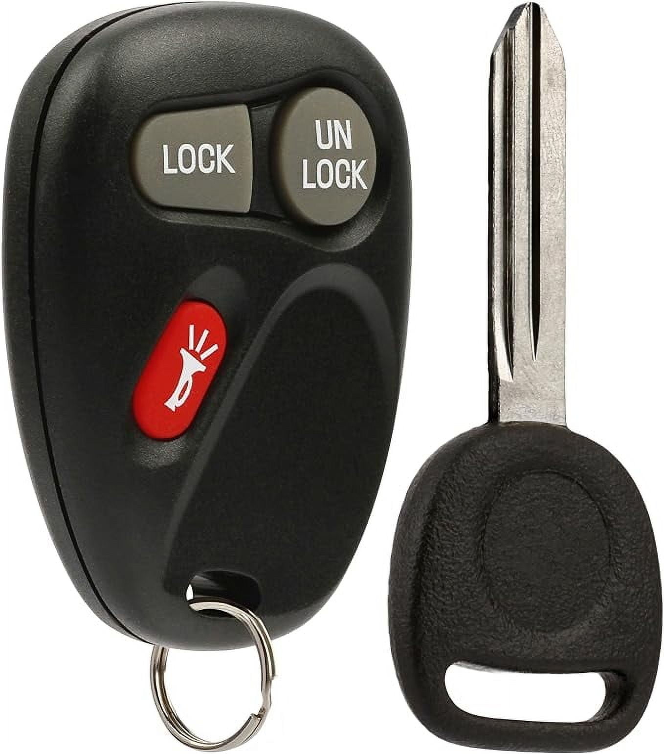 Key Fob Keyless Entry Remote with Ignition Key fits Chevy Astro Blazer ...