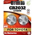 Key Fob Replacement Battery for Toyota - CR2032 2-Pack OEM - Walmart.com