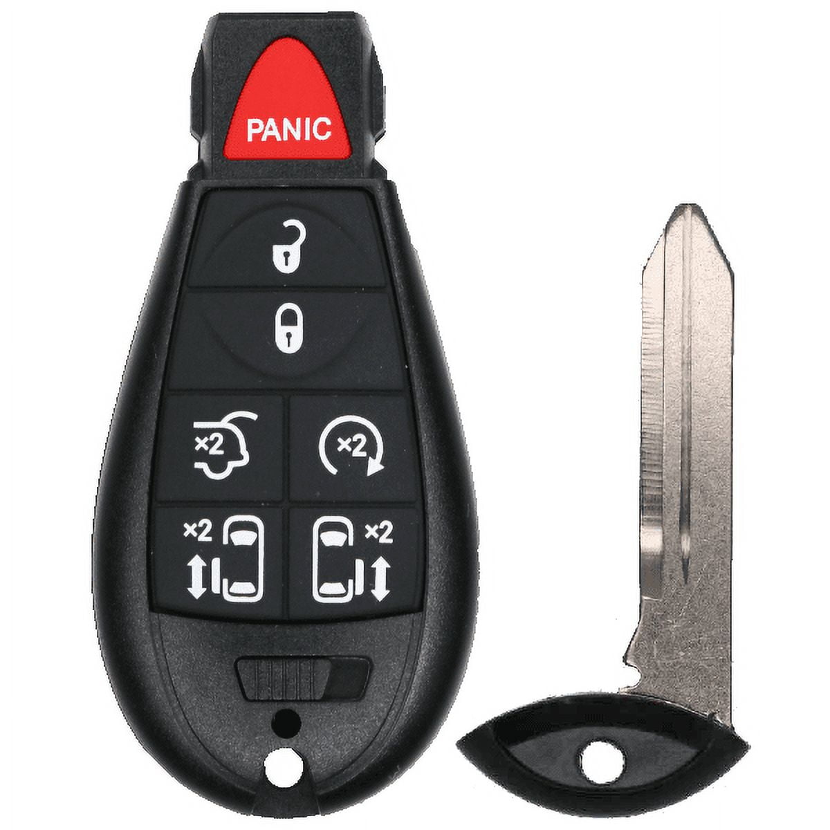 karmasolutions Key Fob Replacement Compatible for Chrysler Town and ...