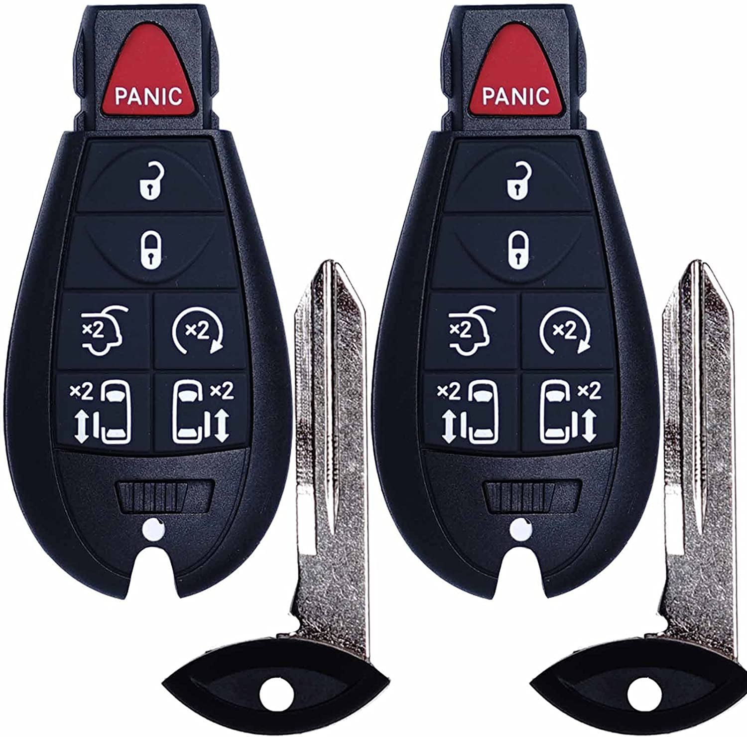 Key Fob Replacement Compatible for Chrysler Town and Country Dodge ...