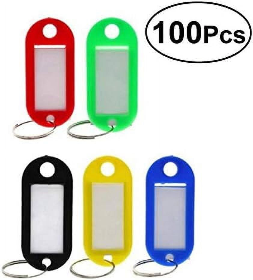Key Fobs Multi-color Keychain Key ID Label Tags Luggage ID Tags Hotel ...