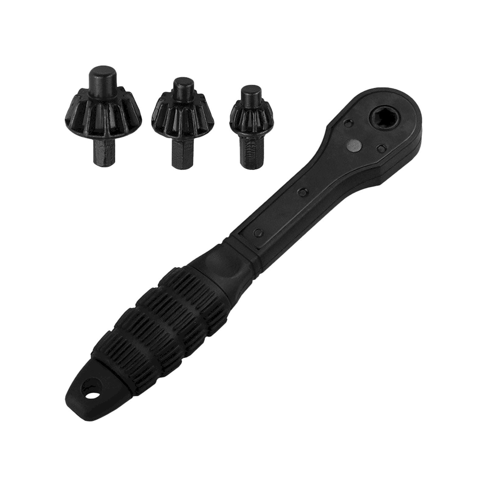 Key Hand Drill Chuck Key Drill Hand Tool，2 In 1 Drill Chuck Key Black ...