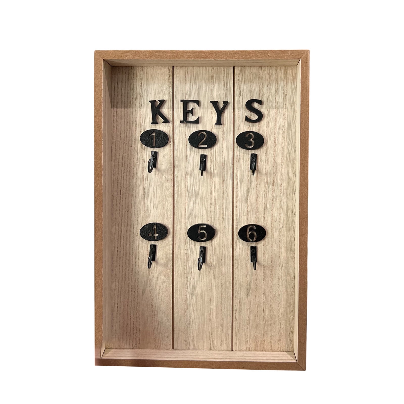 Key Hangers Cabinet with 6 Hooks for Entryway and Hallway Decors Wall ...