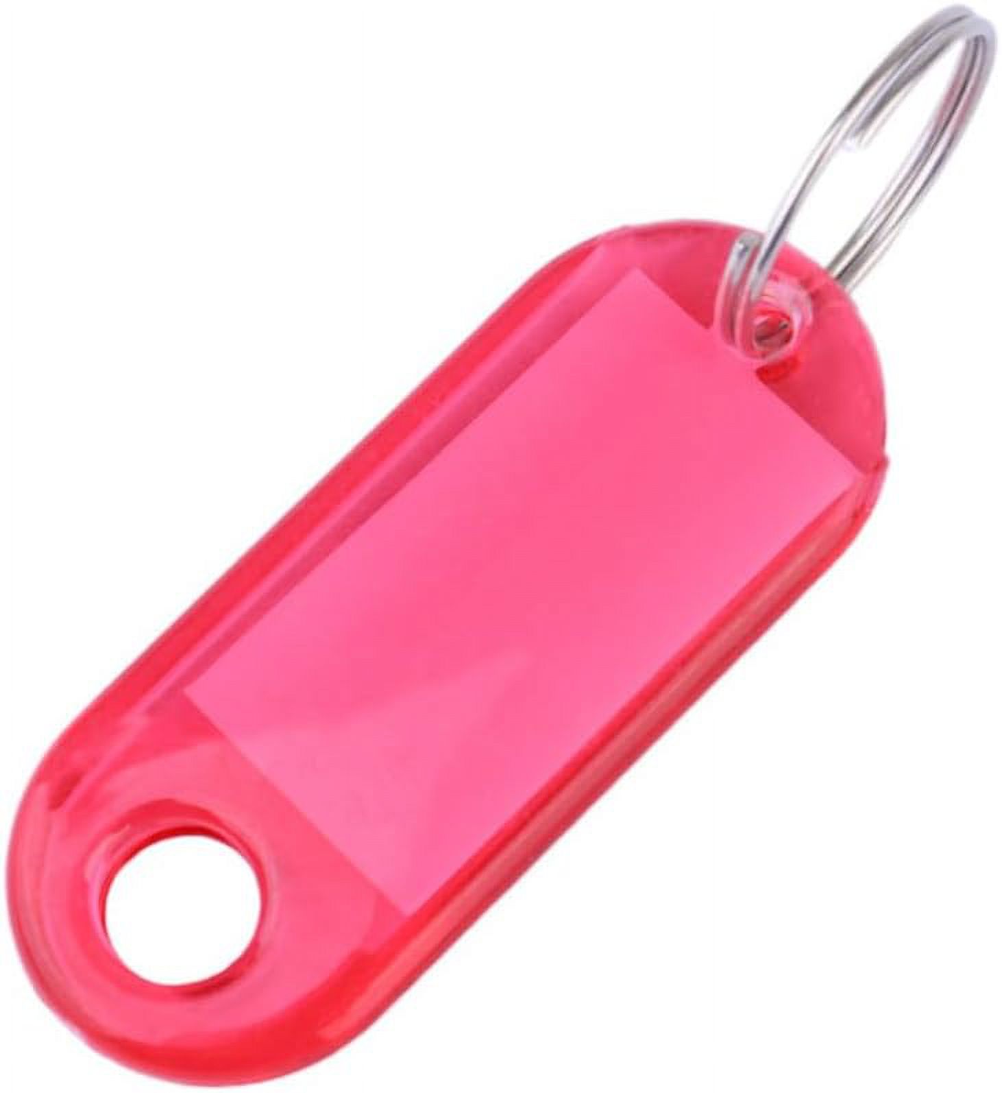 Key Holder for Keychain 30pcs Colored Labels Plastic Tags Language ...