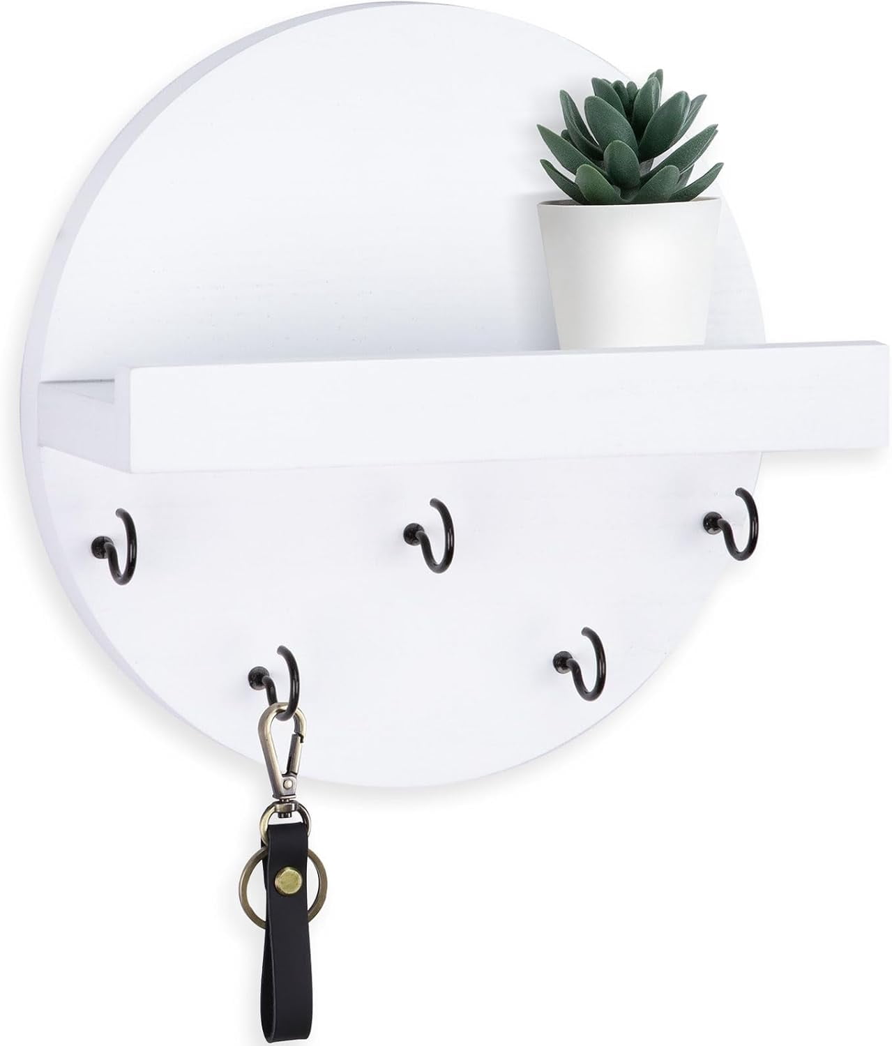 Key Holder for Wall – Decorative Key Hook Shelf for Entryway Decor – 7. ...